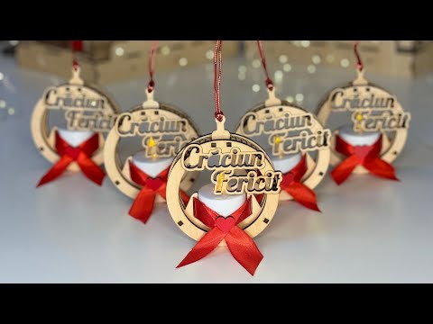 Creando Productos Navideños con mi Nueva Cortadora Láser