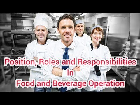 Food and Beverage Operations Roles in 5-Star Hotel