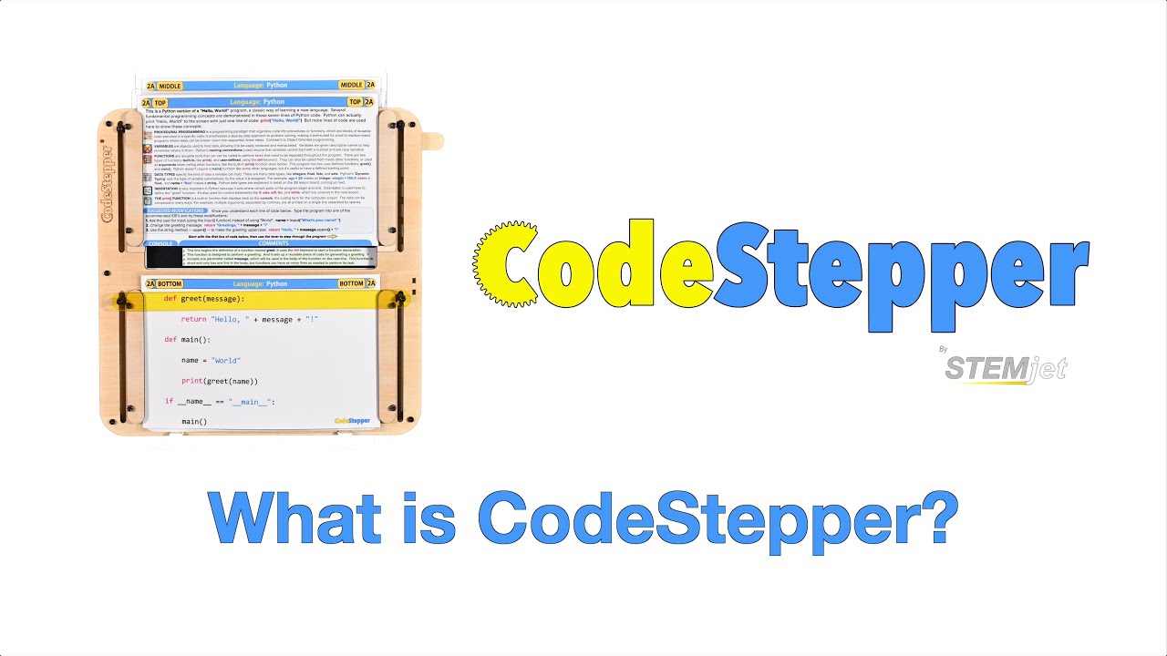 What is CodeStepper?