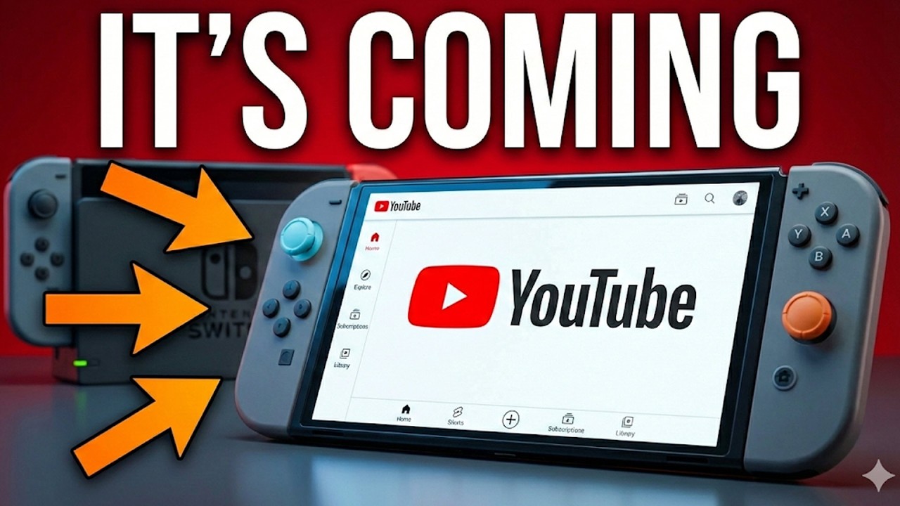 HUGE Switch 2 Update is coming - Youtube App is Finally Here!