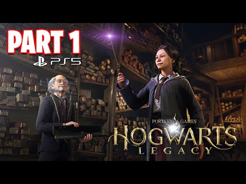 Hogwarts Legacy PS5 Gameplay Walkthrough, Part 1!