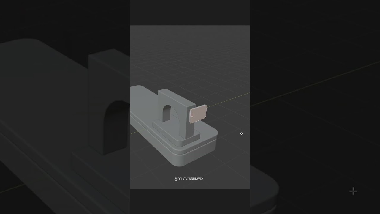 Modeling stylized Platform 9 3/4 in Blender 3D #b3d #3dmodeling #blender3d #3dillustration