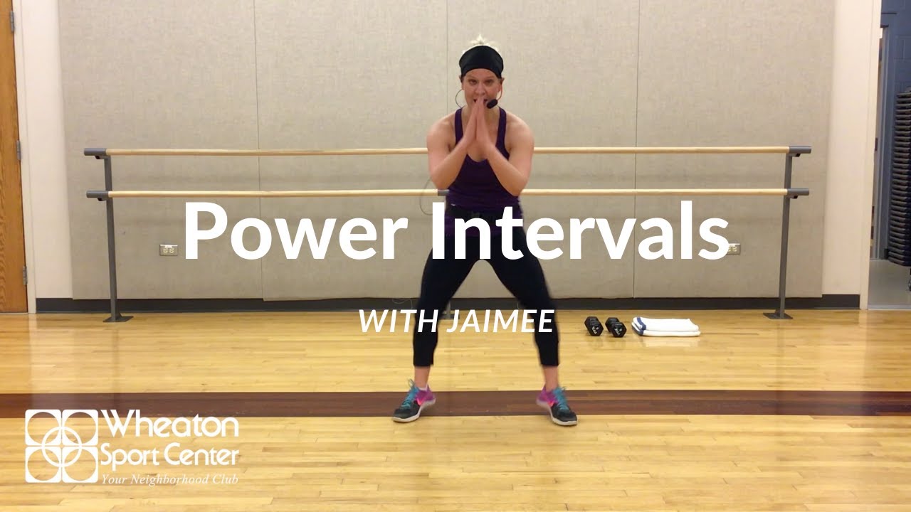 POWER INTERVALS with Jaimee | Wheaton Sport Center