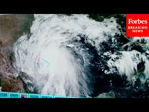 National Hurricane Center Gives Update On Tropical Storm Nicholas As It Nears Impact In Texas