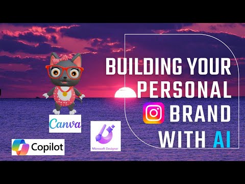 Building your Personal Brand with AI | Copilot, Canva & Designer #ai