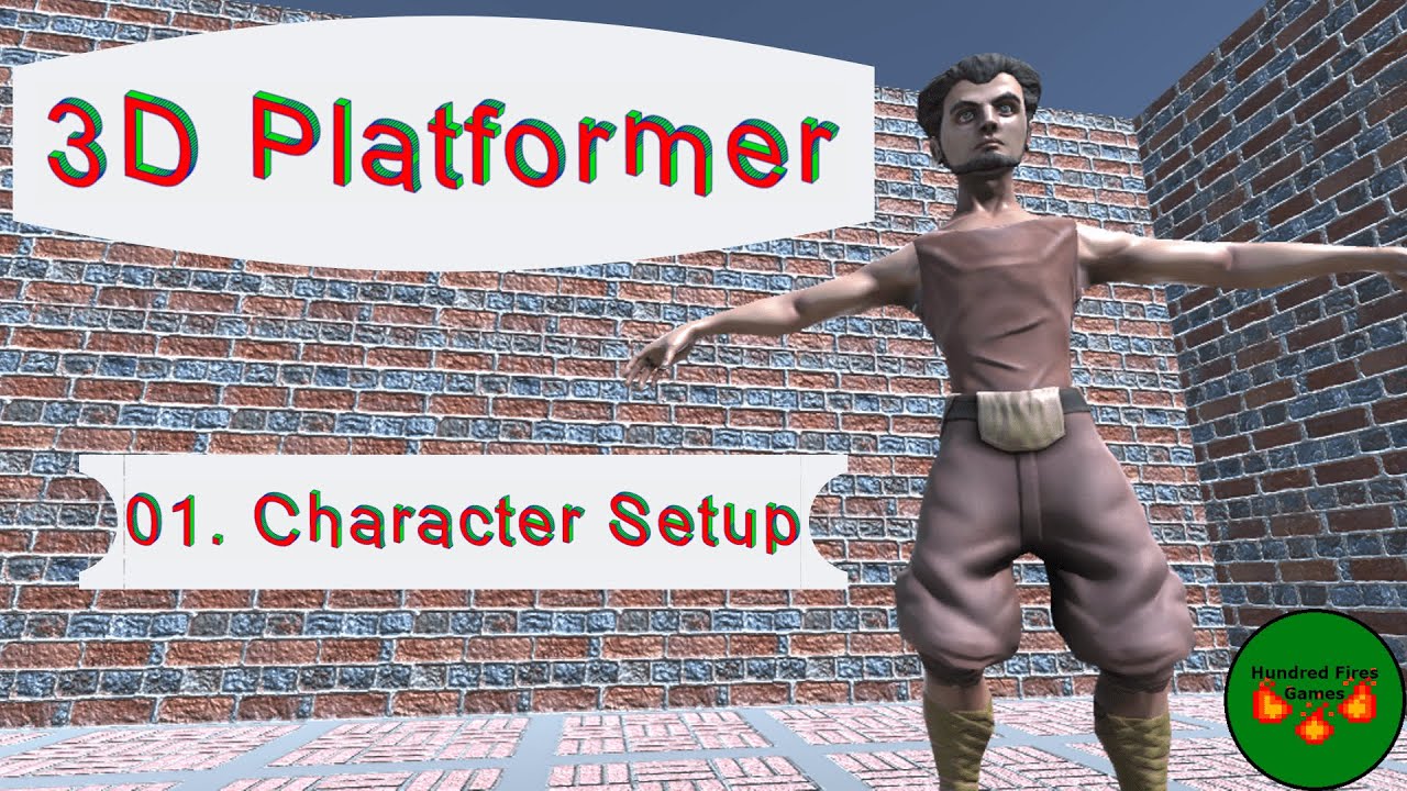 3D Platformer Unity C# Tutorial - 01. BEGINNER SERIES