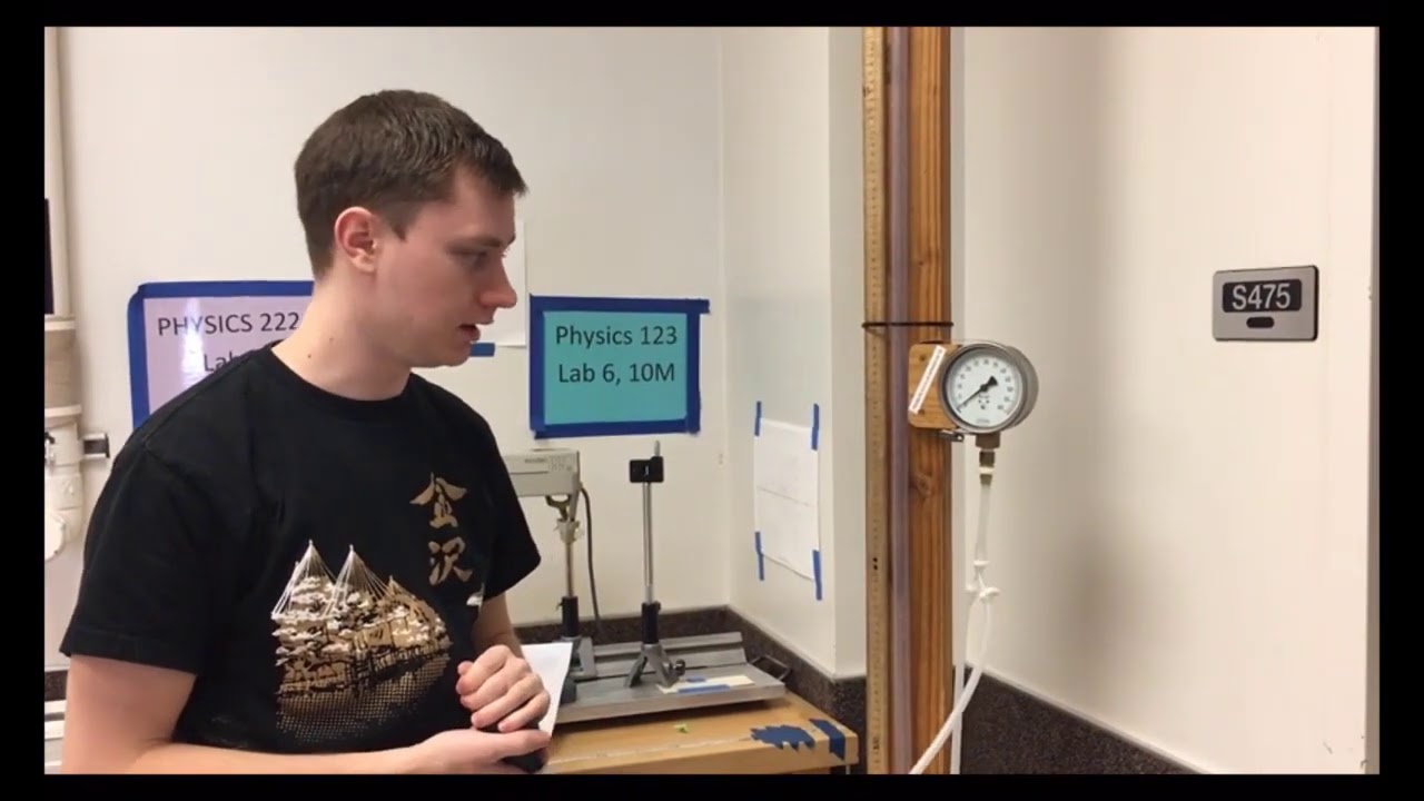 Physics 123 Lab 1 - Pressure in a Fluid