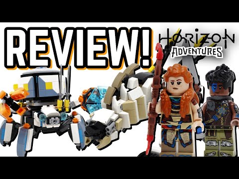 LEGO Horizon Adventures 77037: Aloy & Varl vs. Shell-Walker & Sawtooth REVIEW! (2025 set)