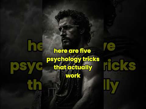 5 Psychology Tricks That ACTUALLY Work #stoicism