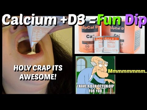 UpCal D Powder Calcium +D3 Review = Bariatric Fun Dip! Two Thumbs Way UP!