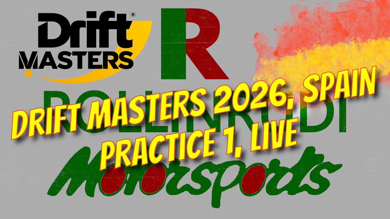 Drift Masters 2026, Spain, Practice 1, live