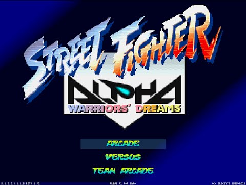 Street Fighter Alpha 1 | Mugen 1.1 Screenpack Release