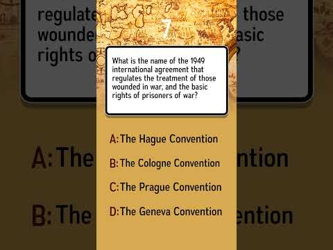 Can you tell me the name of the 1949 international agreement that governs treatment of war wou...