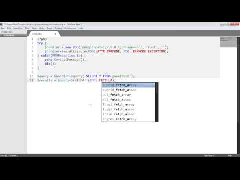 Learn PHP Data Objects PDO Getting row count Part 8 8 - Mind Luster