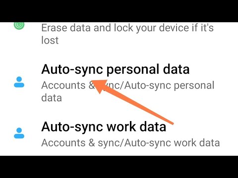redmi k20 Pro, how to check auto sync personal data, redmi mobile me auto sync personal data check k