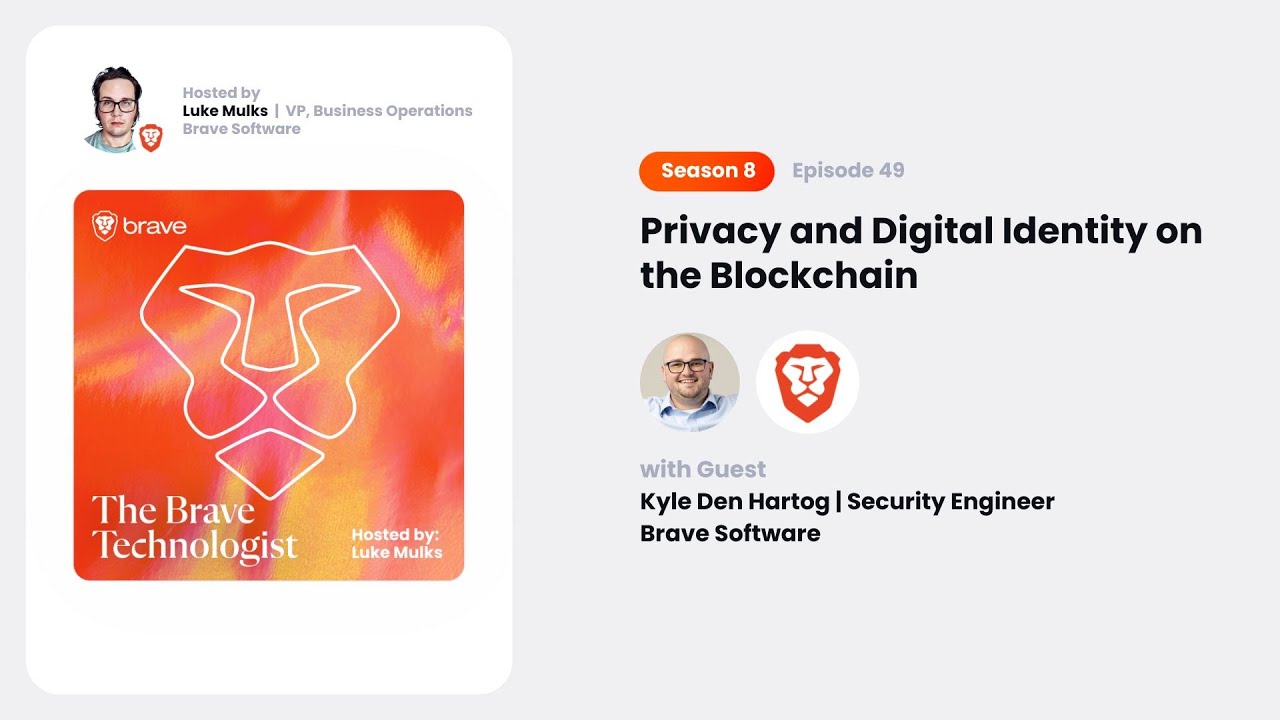 Privacy and Digital Identity on a Blockchain