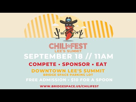 16th Annual Chilifest at Bridge Space in Downtown Lee's Summit