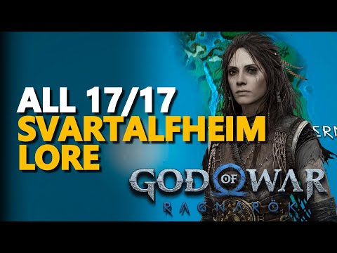 All Svartalfheim Lore God Of War Ragnarok