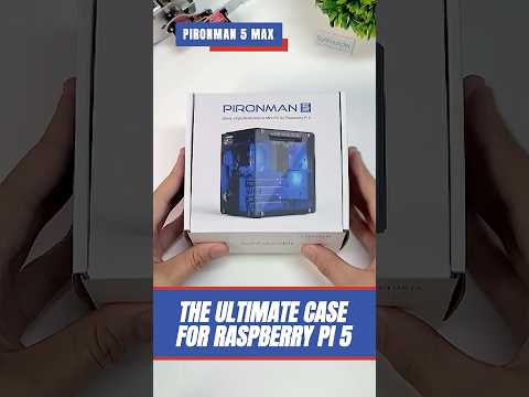 This Case Makes Raspberry Pi 5 Look INSANE ???? | Pironman 5 MAX Unbox + Build #arduino #arduinoproject