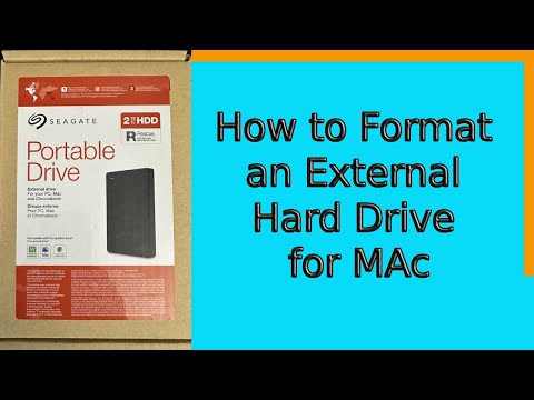How to Format an external Hard Drive for Mac use | The easiest Way