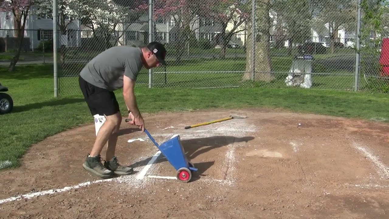 Prep and Line a softball field