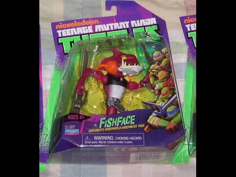 Teenage Mutant Ninja Turtles Fish Face Action Figure Background ...