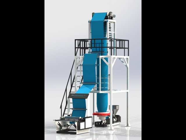 Two Layer Blown Film Plant - LD Blown Film Line Manufacturer from Ahmedabad