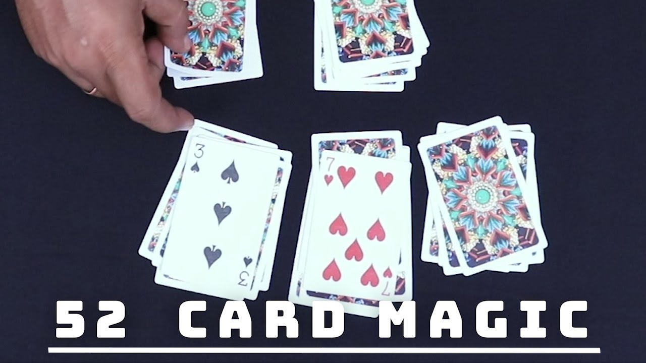 52 CARDS | Mathematical Card Tricks