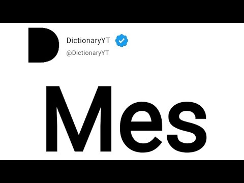 Mes Meaning in English