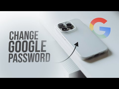 How to Change Google Password on iPhone (tutorial)
