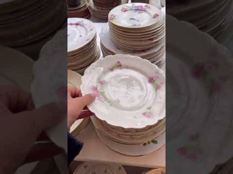 antique tableware shopping paris
