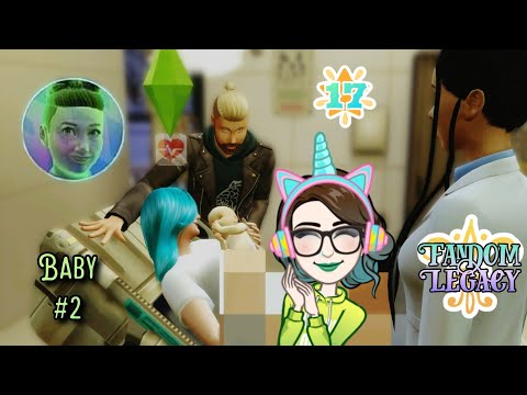 Trying out the Realistic Birth Mod - TS4 Fandom Legacy Series (Episode 17)