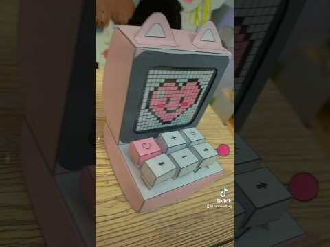 Cute DIY Paper Computer ☺️🌸 by #art #papercraft #diy