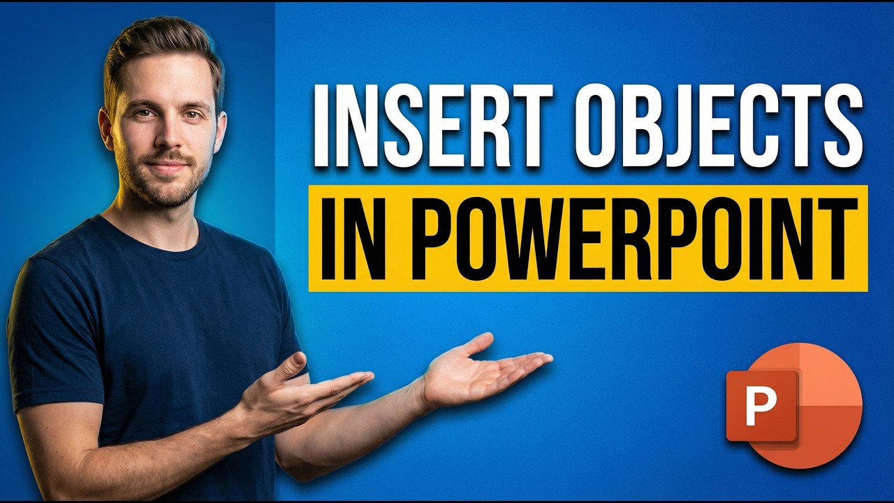 How To Insert Objects In PowerPoint (Easy Guide)