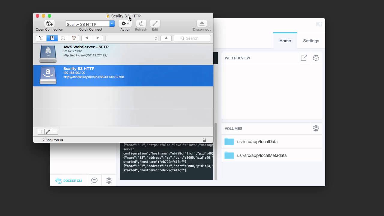 Scality S3 Server Demo
