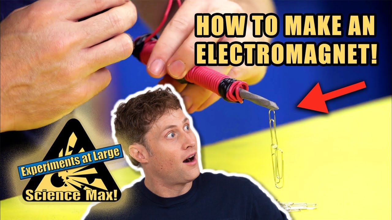 How to Make an Electromagnet | Science Experiments You Can Do at Home | Science Max