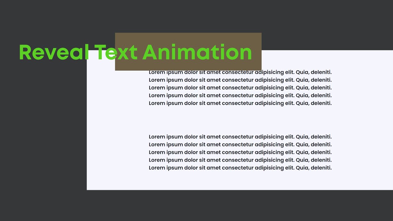 Create Text Animation With Framer Motion in React Js.