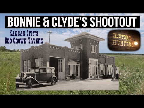 Bonnie & Clyde shootout location near Kansas City Airport