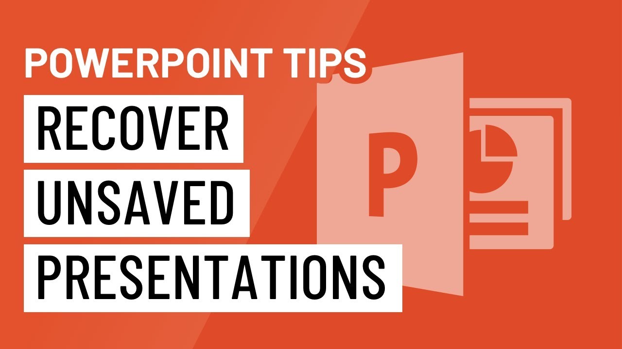 PowerPoint Quick Tip: Recover Unsaved Presentations