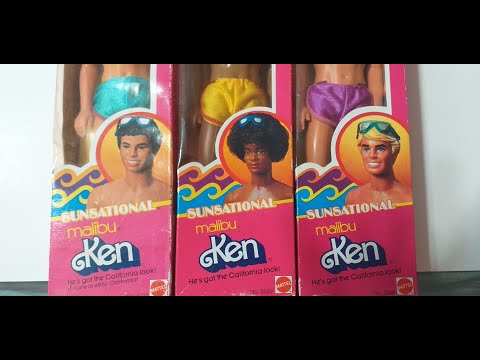 1981-1983 "SUNSATIONAL MALIBU" Ken dolls (PART 1)(Sunday, August 29th , 2021)