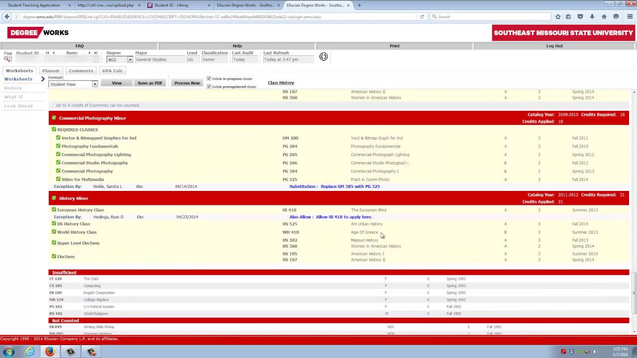 Degree Audit PDF Get