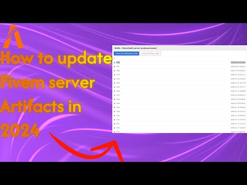How to Update Fivem Server Artifacts 2024