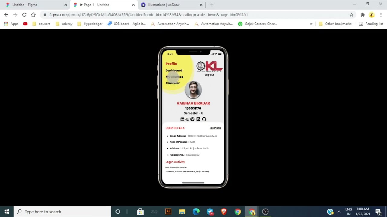 Figma - Learning Management System