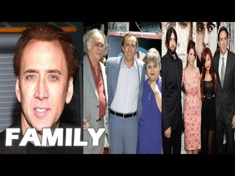 Nicolas Cage Family Pictures || Father, Mother, Brothers, Ex-Spouses, Spouse, Son !!!