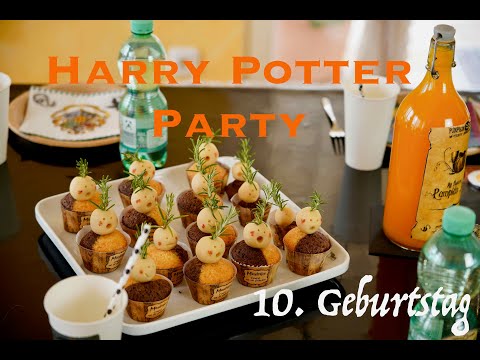 Unsere Harry Potter Party zum 10. Geburtstag war ein voller Erfolg!!!