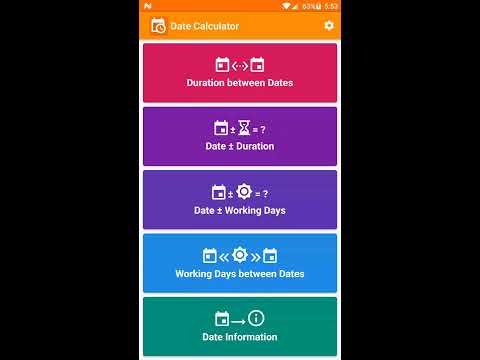 Date Calculator v1.2.9
