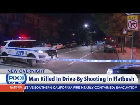 Brooklyn drive-by shooting kills 22-year-old man: NYP