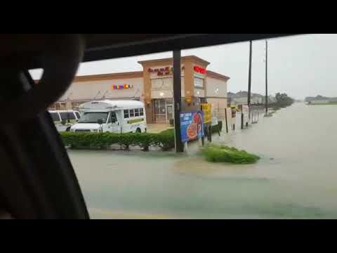 Flooded North Katy Area