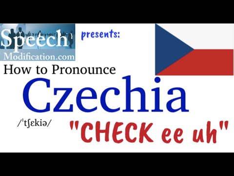 How to Pronounce Czechia