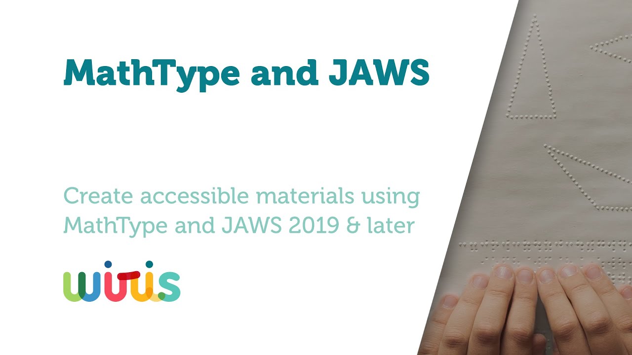 MathType and JAWS